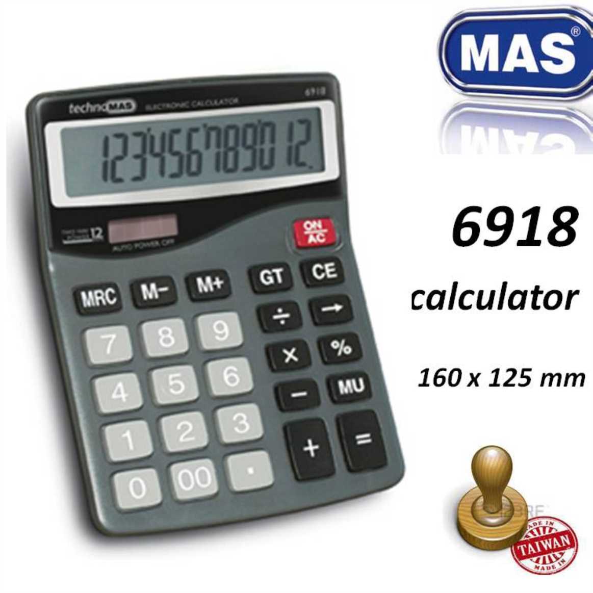 6918 MAS CALCULATOR الة حاسبة